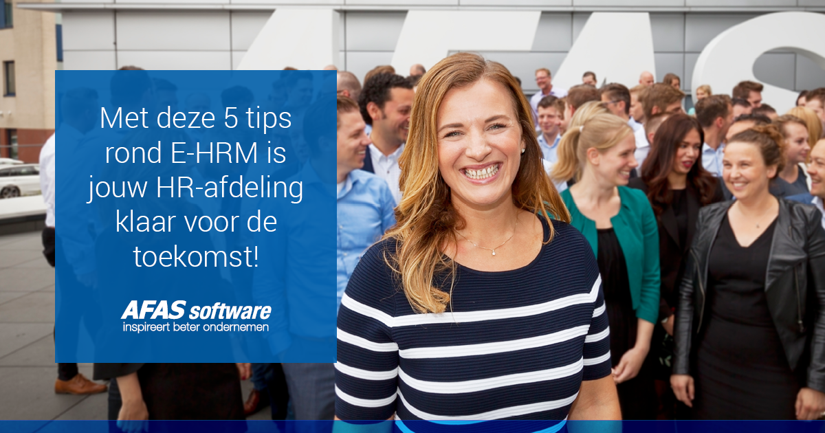 Hoe je HR-afdeling klaarmaken voor de toekomst | AFAS België