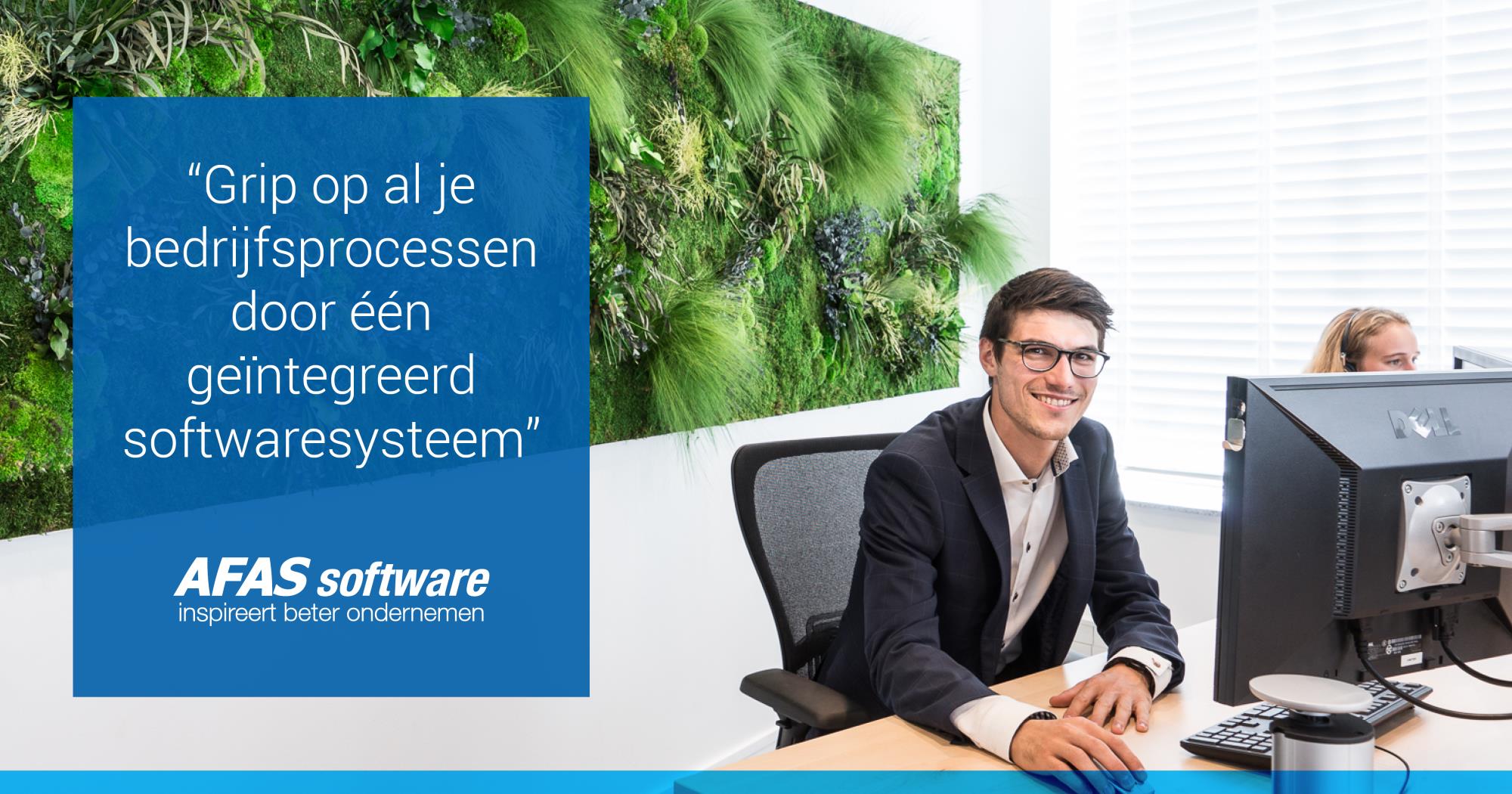 ERP-software geeft je grip op al je bedrijfsprocessen | AFAS België